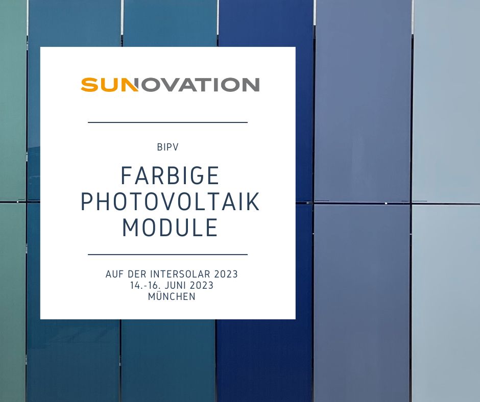 Sunovation News - Sunovation: Building Integrated Photovoltaics